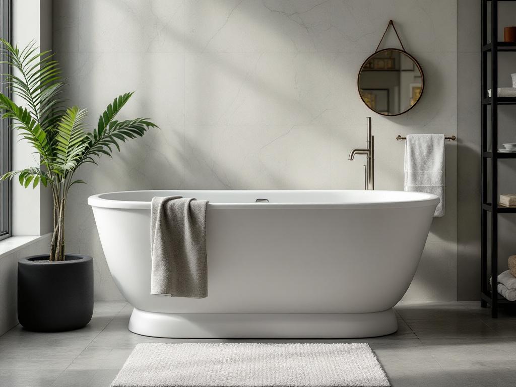 Splendid Modern Bathroom Transformation with Bathtub: A Game-Changer in Bathroom Remodeling ...