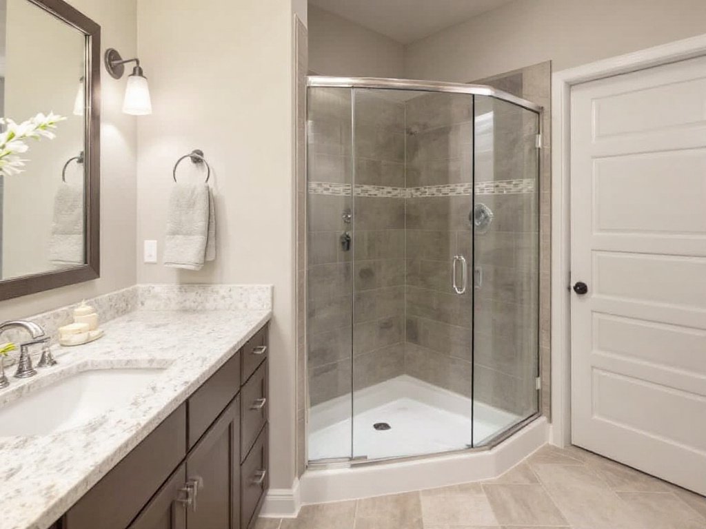 Elevate Your Bathroom Elegance with Custom Walk-In Shower Installation ...